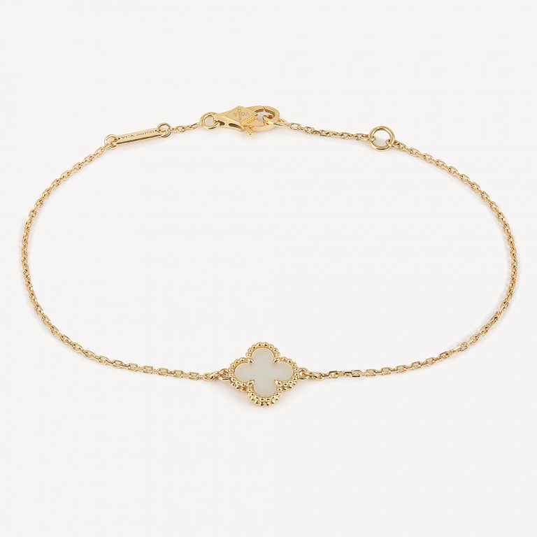 Sweet Alhambra bracelet Van Cleef & Arpels second hand - weprecious
